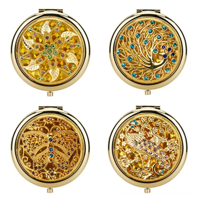 20X & 15X Magnifying Mirror Set with 3 Suction Cups Each - Compact ...