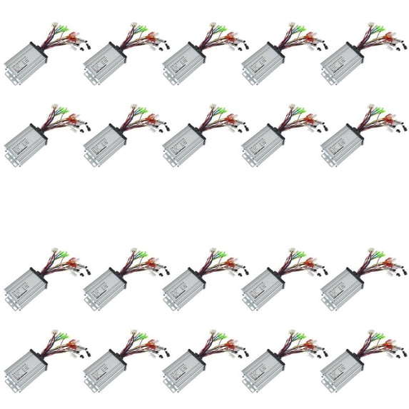 20X 36V 48V 350W E-Bike Brushless Controller 6 Tube Dual Mode for ...