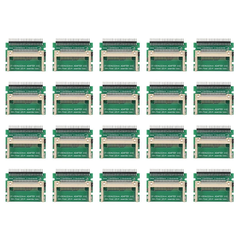 20X Compact Flash Card to Ide 44Pin 2Mm Male 2.5 Inch Hdd Bootable Adapter Converter - Walmart.com
