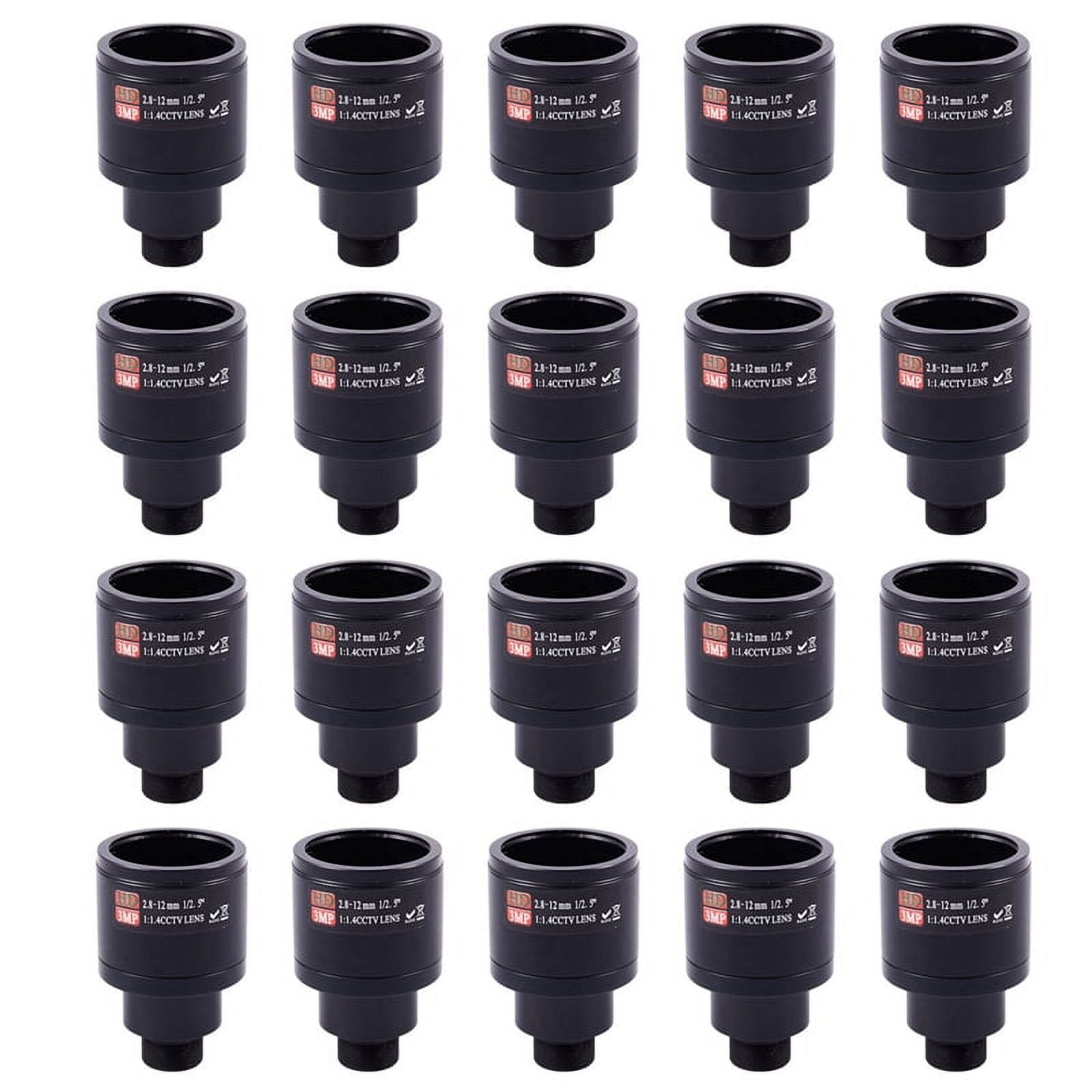 20X HD CCTV Lens 3.0MP 2.8-12mm Varifocal Cctv IR HD Lens,F1.4,Manual ...