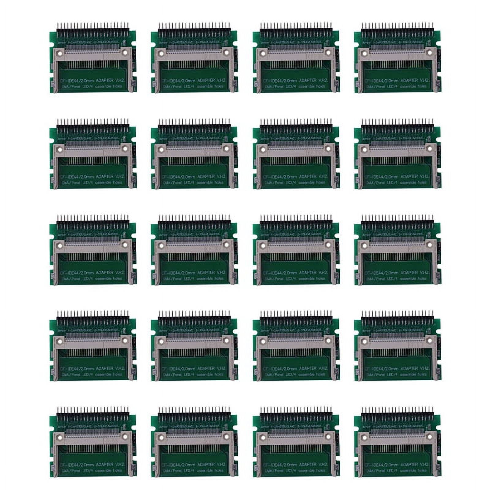 20X IDE 44 Pin Male to Compact Flash Male Adapter Connector,20 x IDE 44 ...