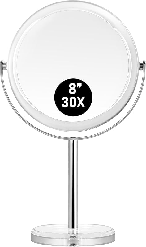20X Magnifying Makeup Mirror,Double Sided 1X & 20X Magnifying Mirror ...