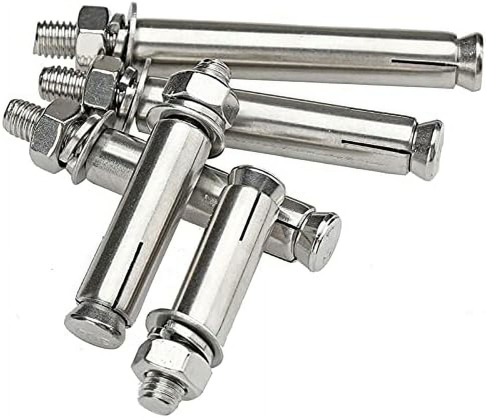 20X NUZAMAS M8x80mm Expansion Bolts 304 Stainless Steel Expansion ...