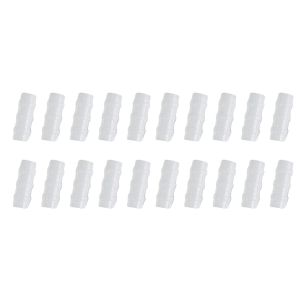 20X Pipe Clamps Plant Stakes Greenhouse Film Row Cover Netting Tunnel ...