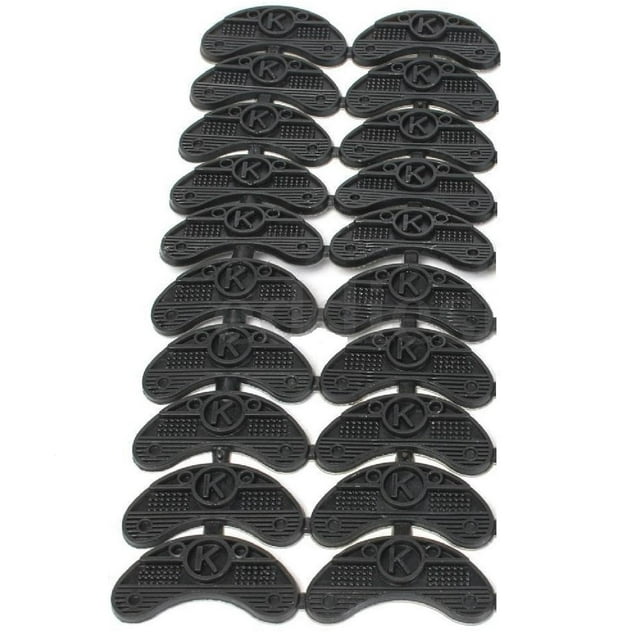 20X Shoe Repair, Rubber Sole Replacement Heel Savers Toe Plates Tap DIY ...