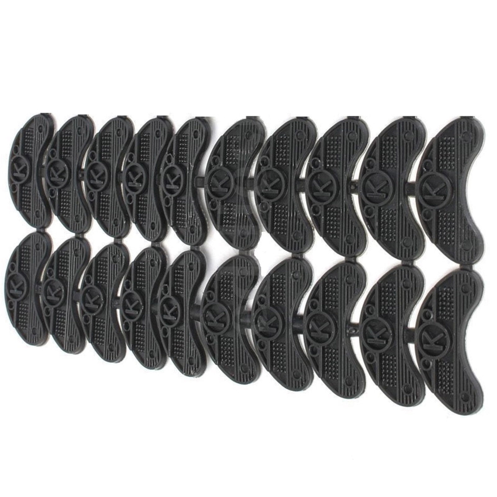 20X Shoe Repair, Rubber Sole Replacement Heel Savers Toe Plates Tap DIY ...