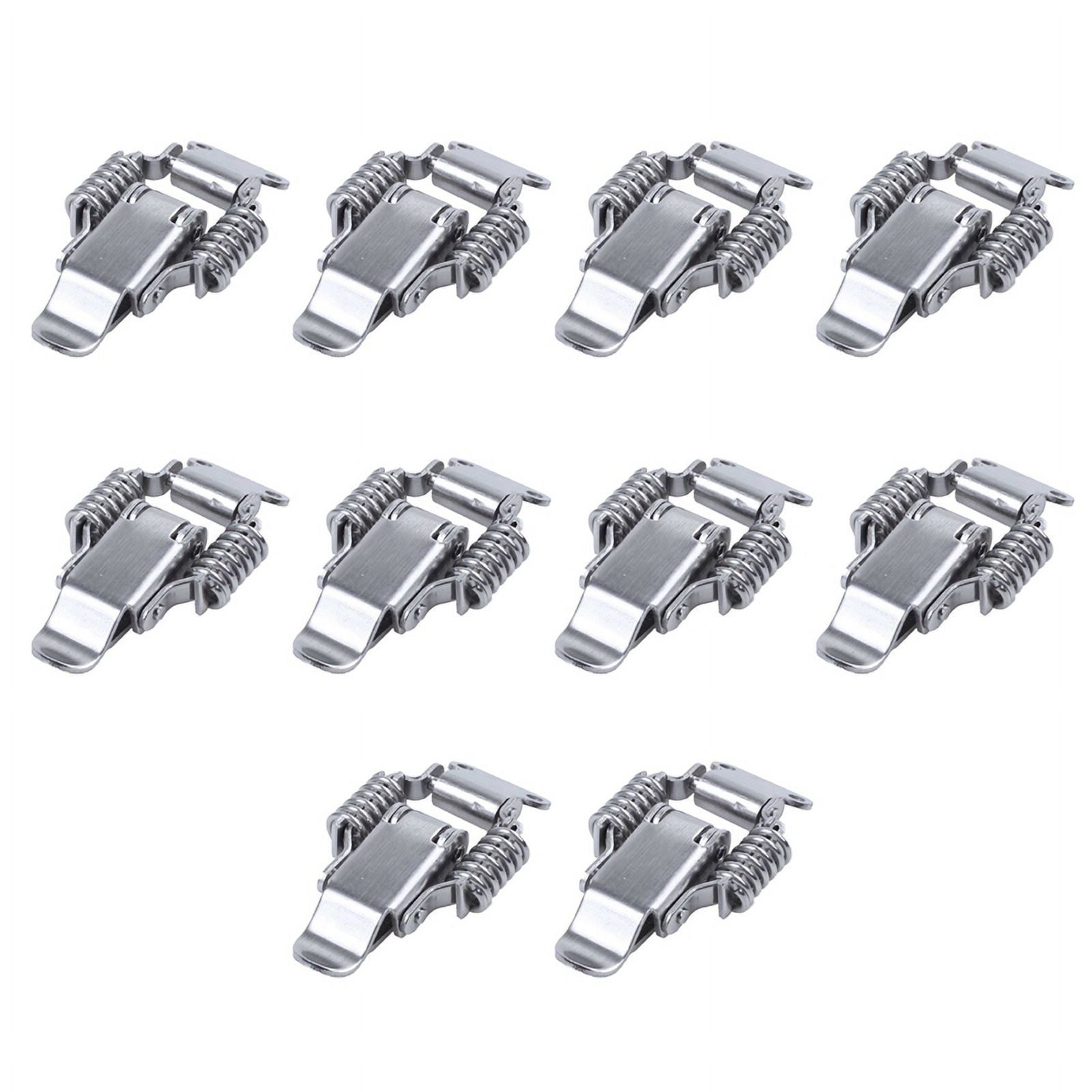 20X Toolbox Draw Compression Spring Toggle Latch Catch Clamp Silver ...
