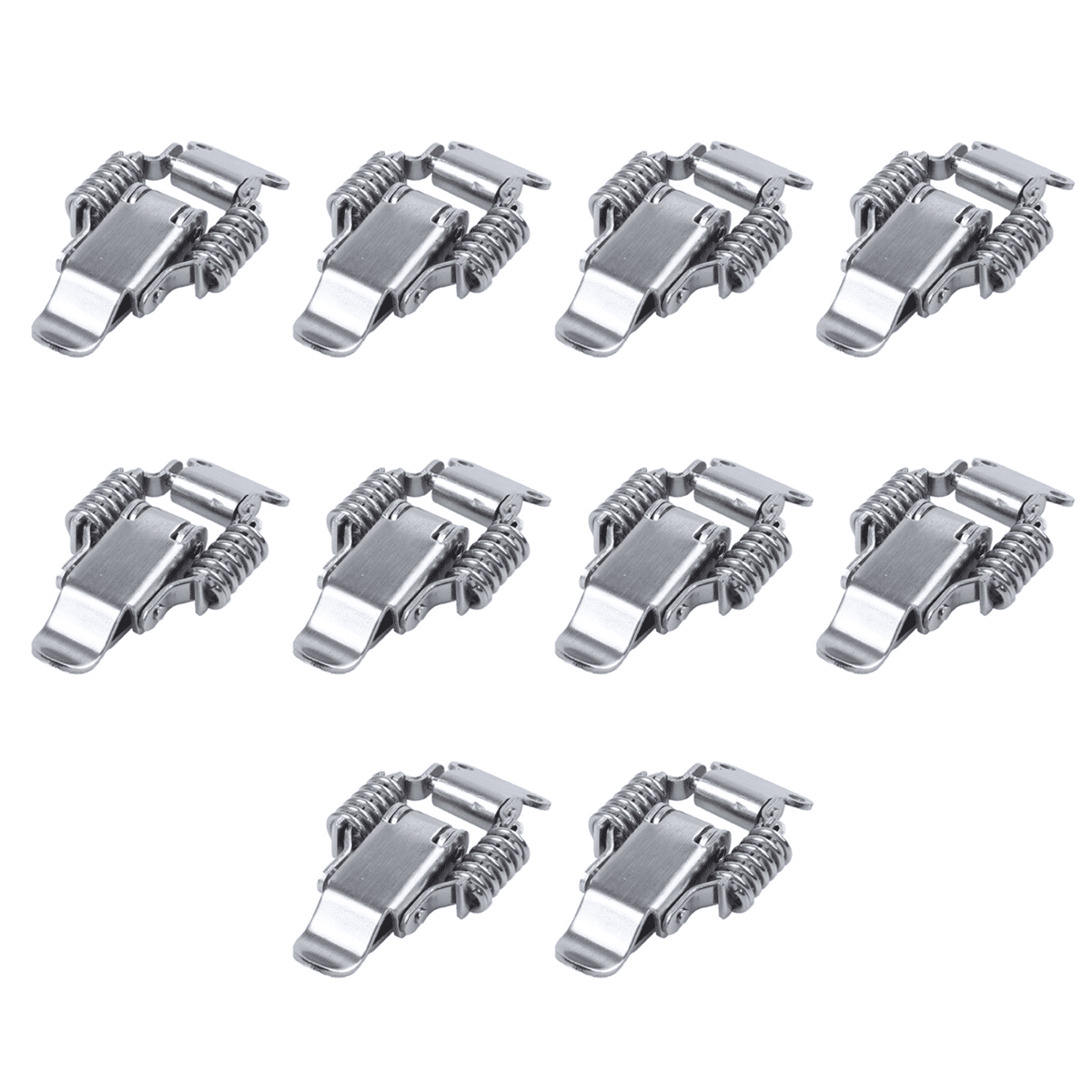 20X Toolbox Draw Compression Spring Toggle Latch Catch Clamp Silver ...