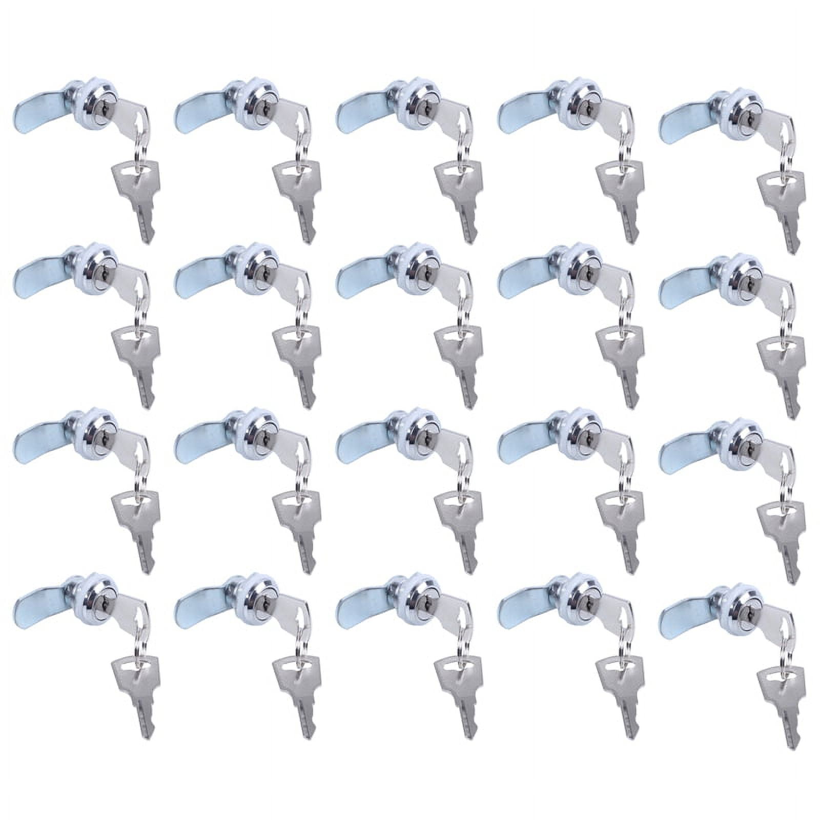 20X Useful Cam Locks for Lockers,Cabinet Mailbox,Drawers, Cupboards ...