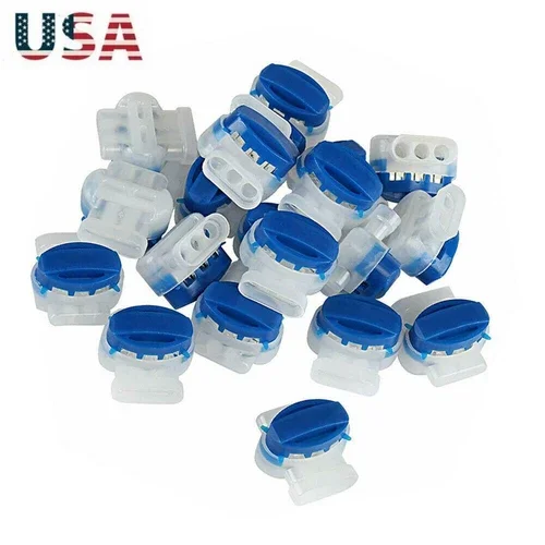 20X Wire Connectors Tools For Outdoor Garden Auto Mower Robotic Lawn ...