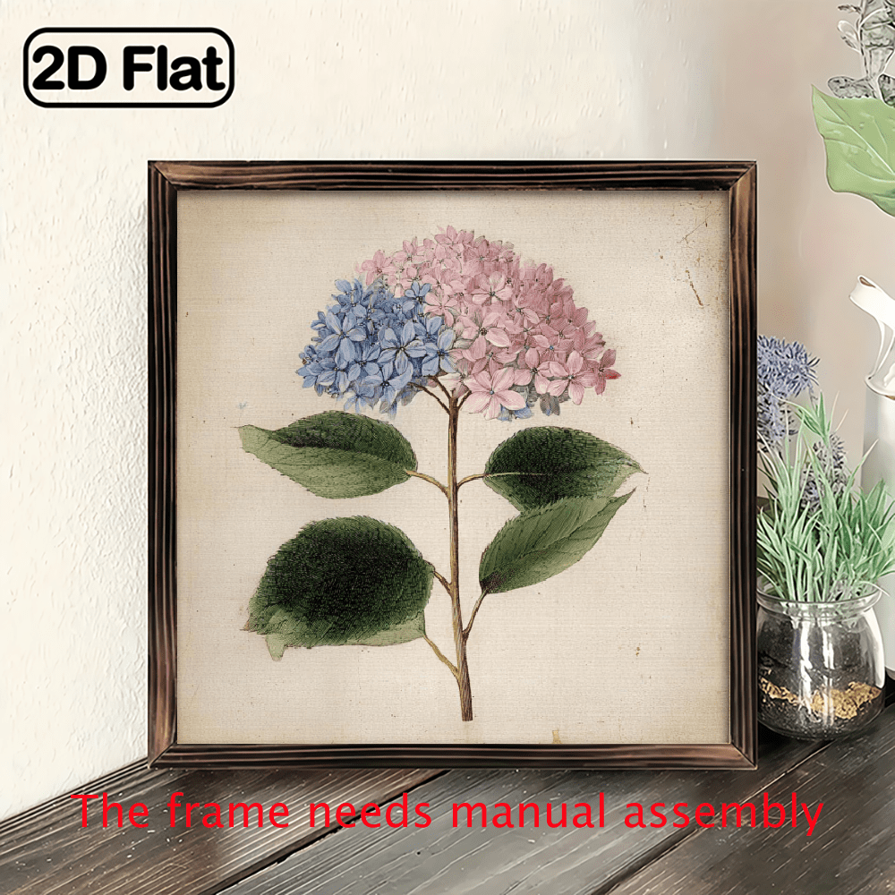 20X20 cm Canvas Images with Wooden Frames for Bedroom Wall Decoration ...