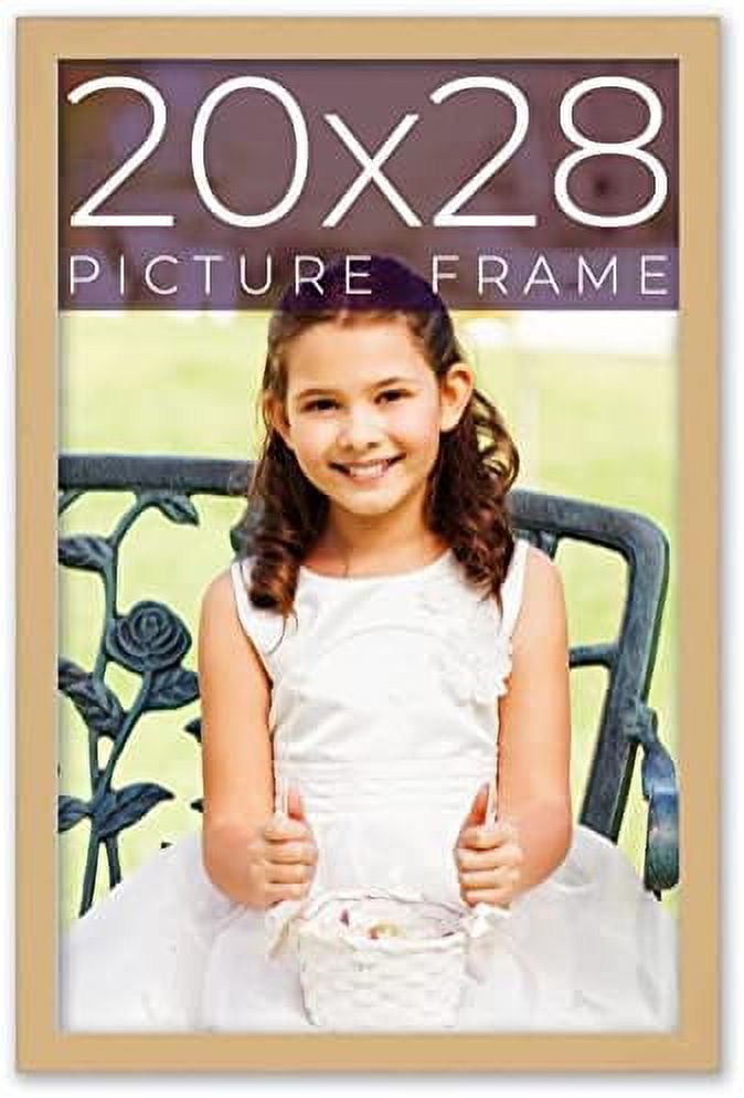 20X28 Frame Beige Real Wood Picture Frame Width 0 75 Inches Interior 20x28-frame-beige-real-wood-picture-frame-width-0-75-inches-interior