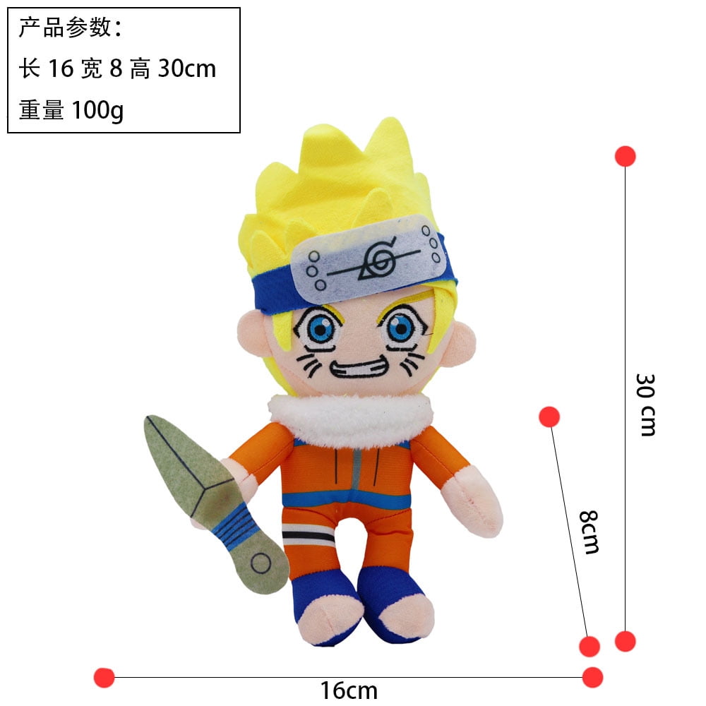 20cm-30cm Cartoon Genuine Anime Naruto Uchiha Itachi Kakashi Doll Toy ...
