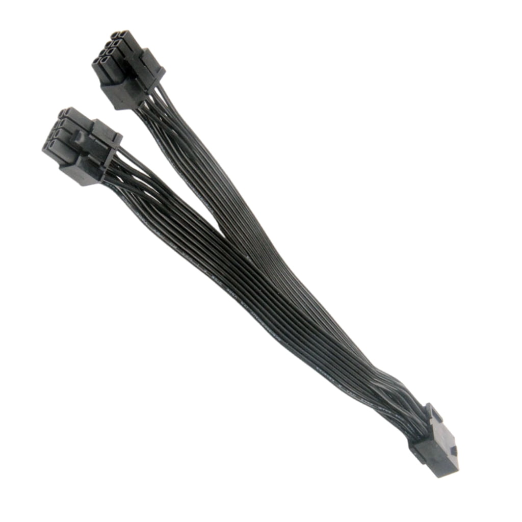 20cm 8Pin to 8Pin Adapter Power Cables 8Pin to Two PCIe 8Pin (6+2 ...