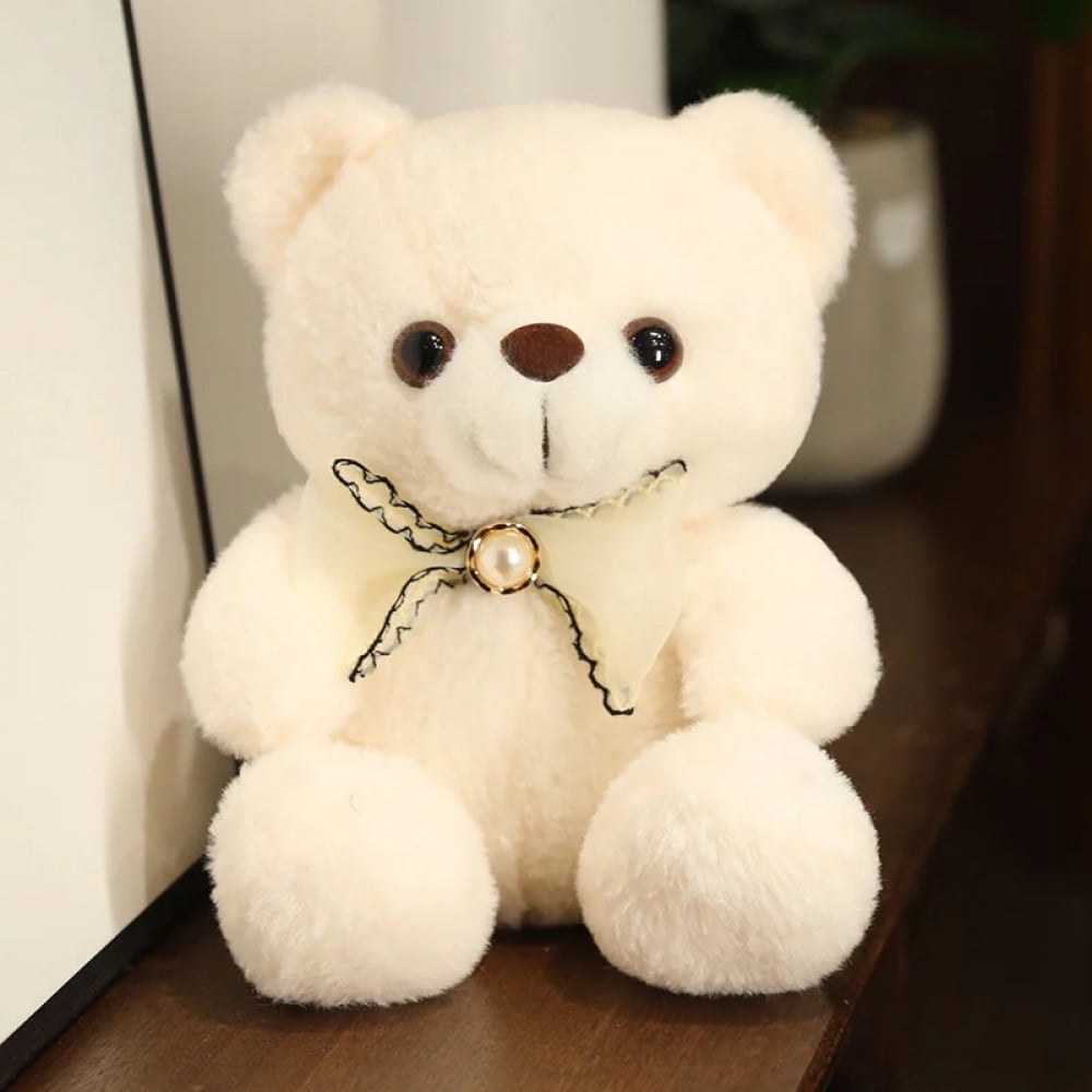 20cm 9 Colors Bow Tie Bear Cute Teddy Bear Plush Toys Stuffed Soft Bear ...