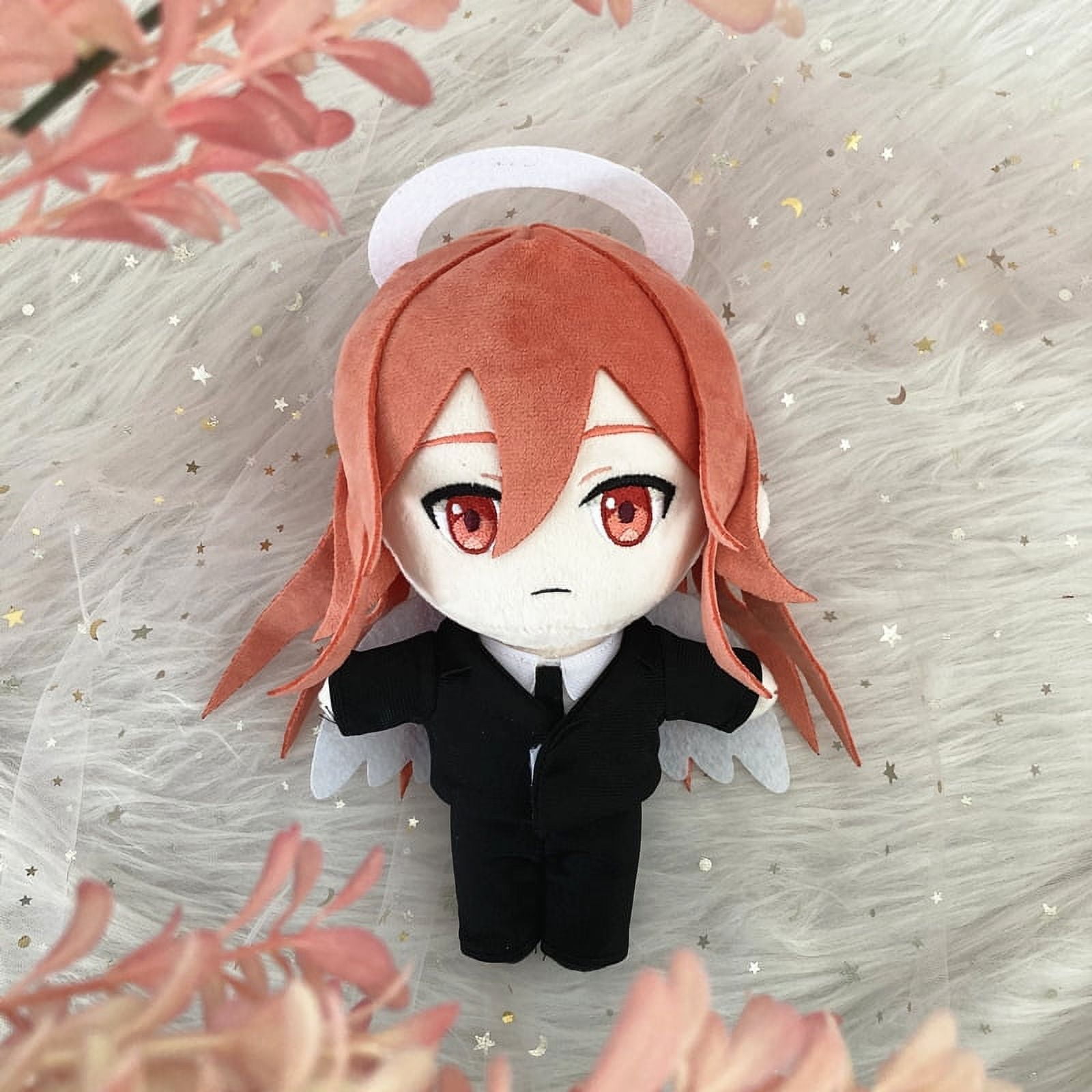 20cm Anime Plush Doll Toy Makima Power Higashiyama Kobeni Angel Devil ...