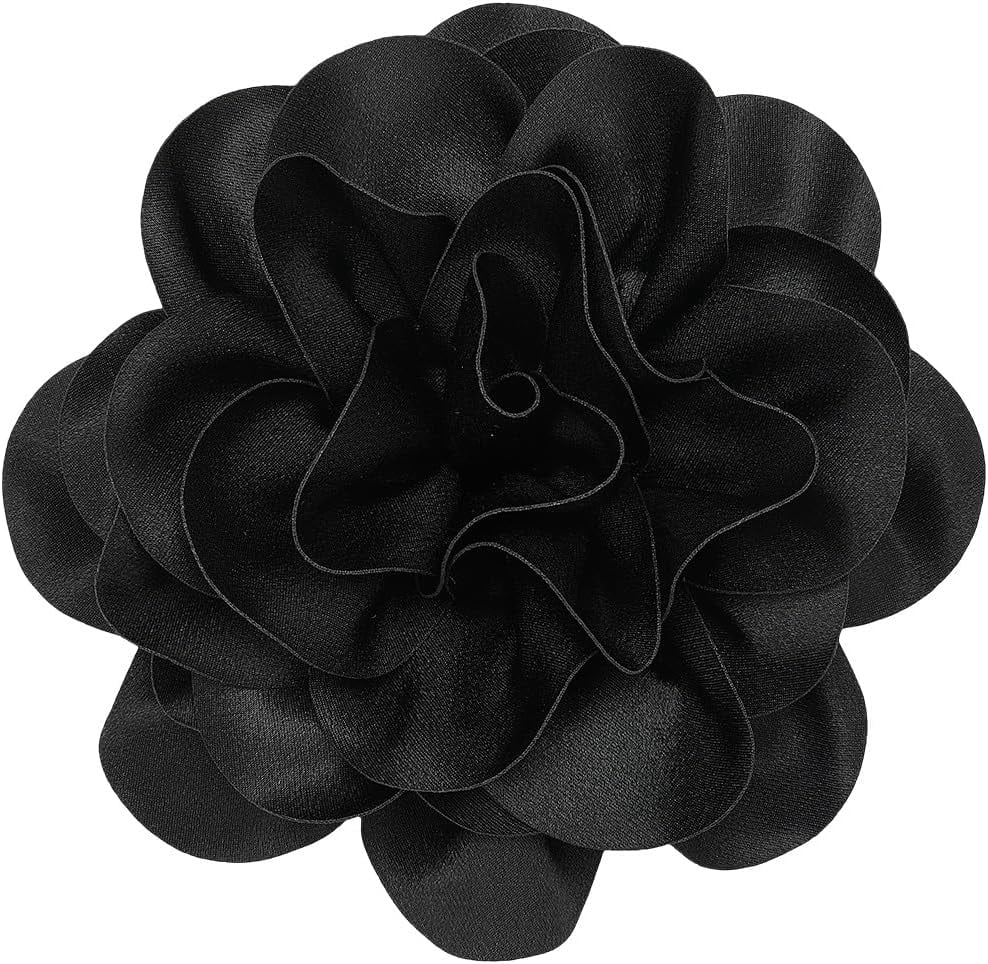 20cm Big Flower Brooch Purple Extra Large Camellia Brooch Pins DIY for ...