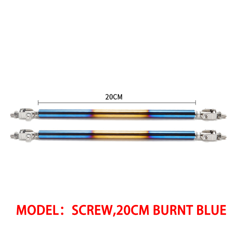 20cm Burnt Blue-Racing Car Splitter Rods, Adjustable Front and Rear ...