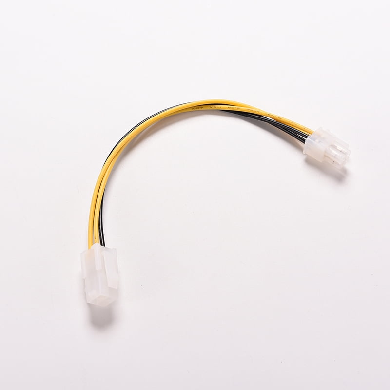 20cm CPU Power Cable 8" inch ATX 4 Pin Male to 4Pin Female PC CPU Power ...