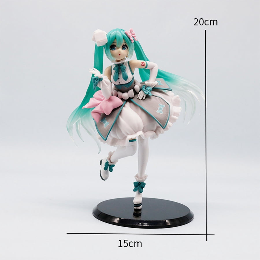 20cm Candy Hatsune Miku Anime Figure Kawaii Globe Miku Action Figure ...