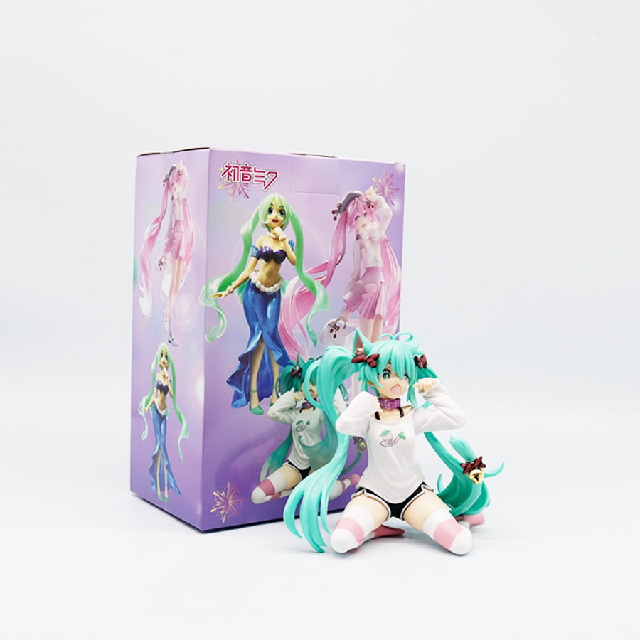 20cm Candy Hatsune Miku Anime Figure Kawaii Globe Miku Action Figure ...
