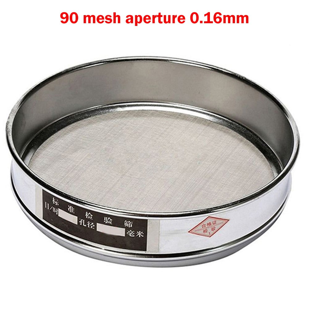 20cm Chrome Mesh Sieve for Sample Inspection 4 Mesh and 600 Mesh ...