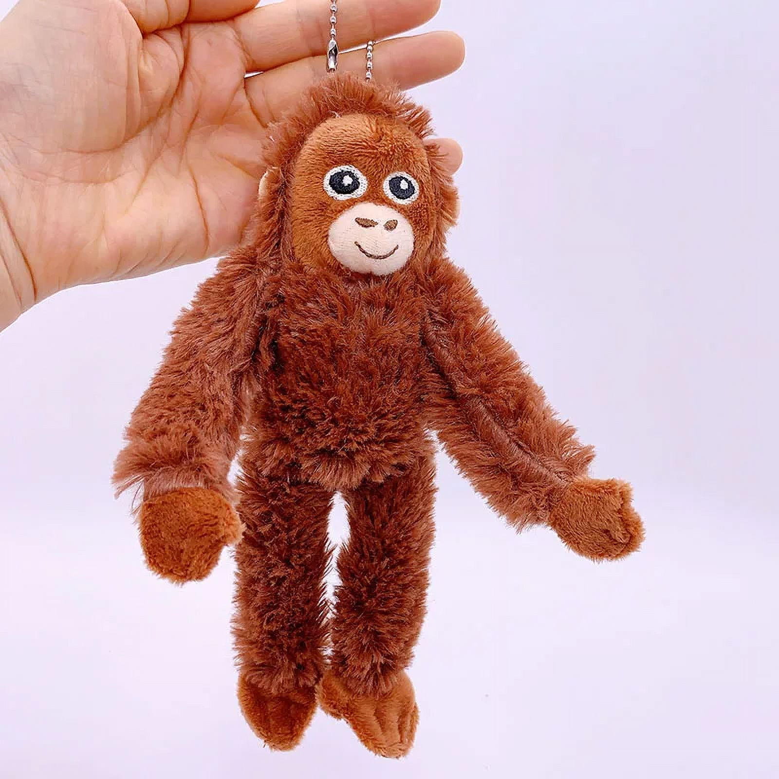 20cm Cute Little Monkey Pendant Plush Doll Animal Hanging Plushies Doll ...