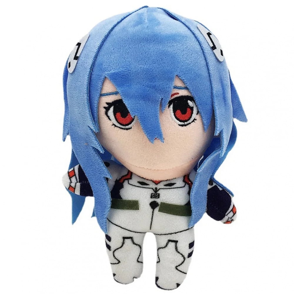 20cm Evangelion Ayanami Rei Plush Toy EVA Japanese Anime Cartoon ...