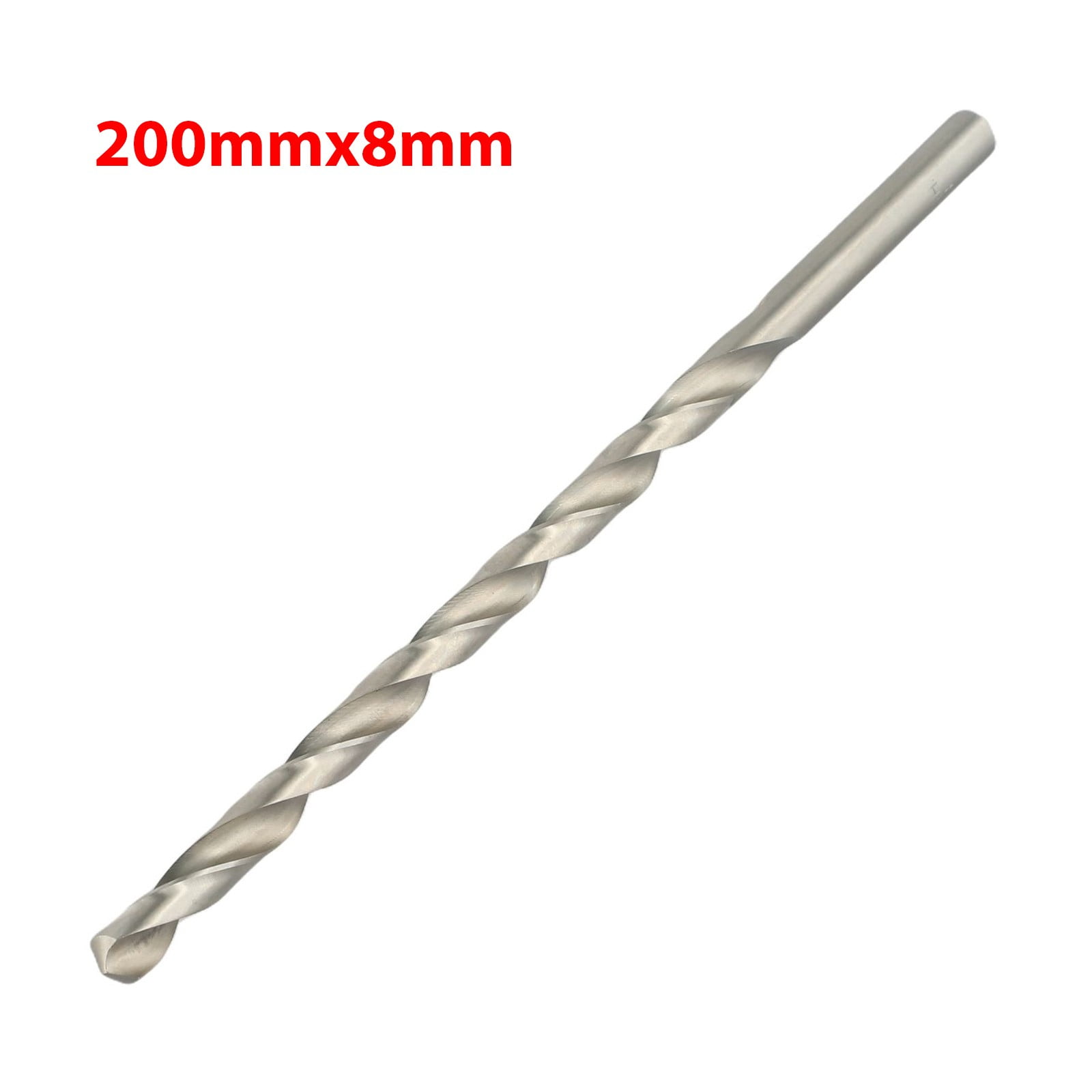 20cm Extra-long Straight Shank T-wist Drill Bit High-speed Steel Hole ...