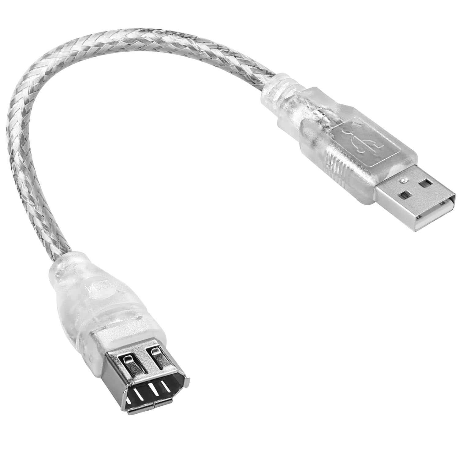 20cm Firewire to USB Adapter Cable Firewire IEEE 1394 6 Pin Female to ...