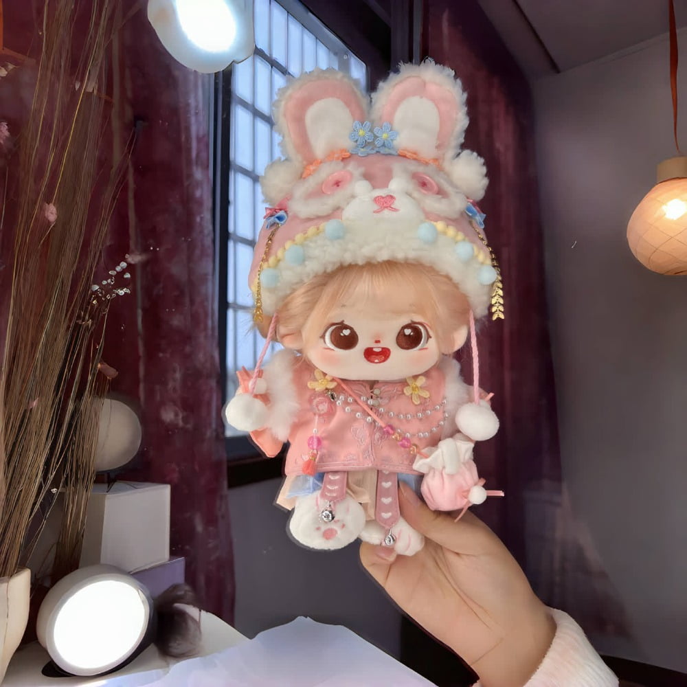 20cm Kawaii Big Eyes No Attribute Plush Cotton Doll Idol Stuffed Super ...