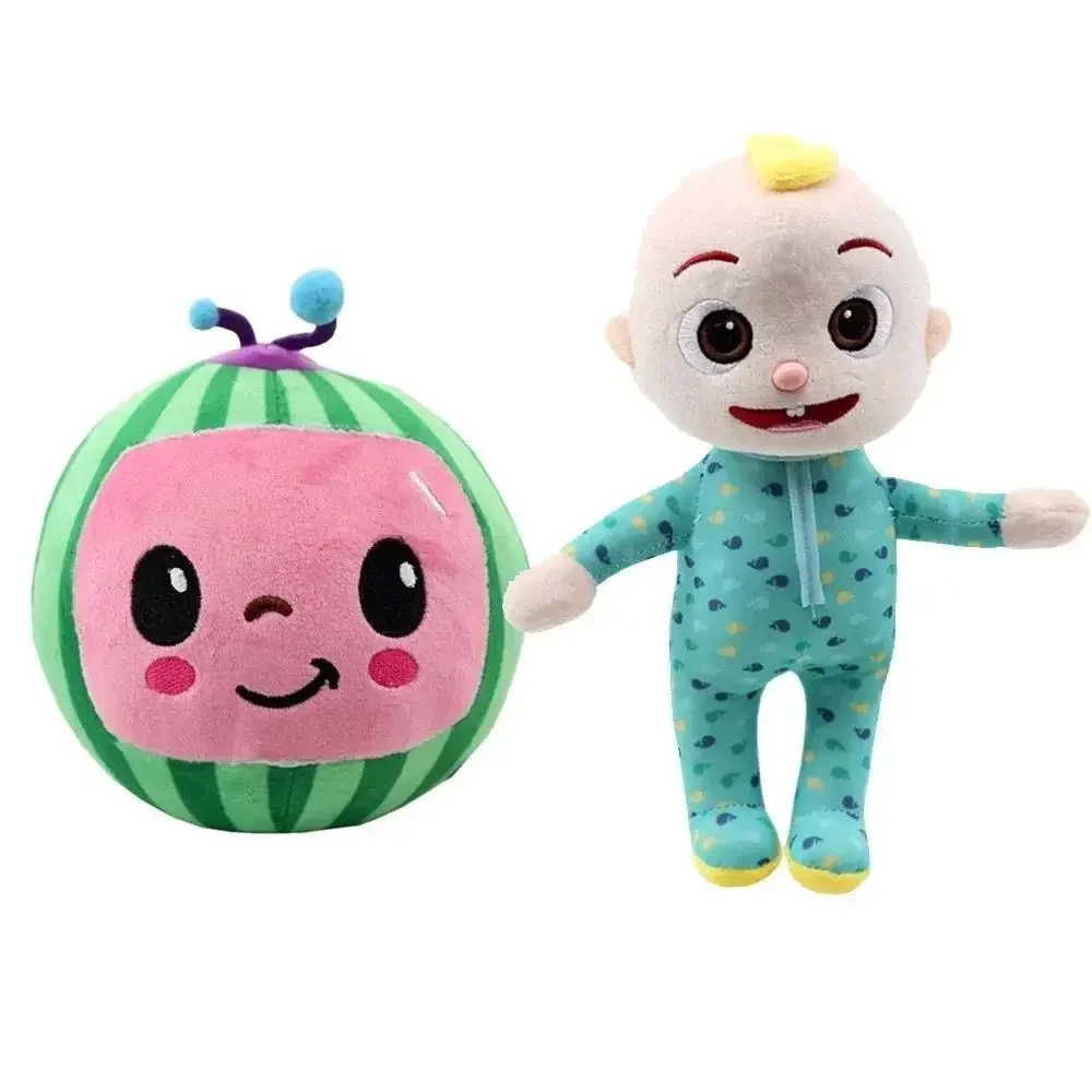 20cm Kawaii Coco Plush Melon Doll Cartoon Anime Family JJ Daddy Mummy ...