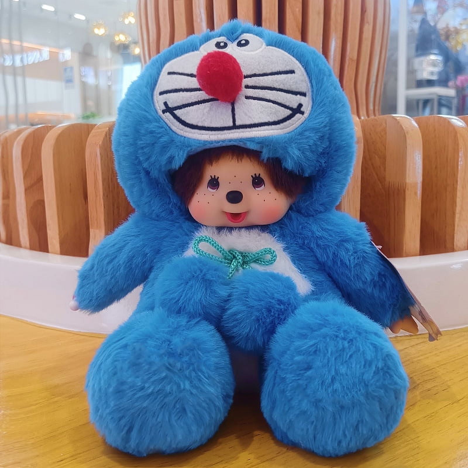 20cm Kawaii Soft Stuffed Animal Doraemon Monchhichi Transformation ...
