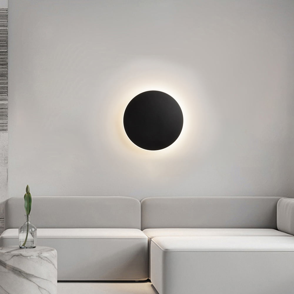 20cm Modern minimalist aisle staircase wall background wall light round ...