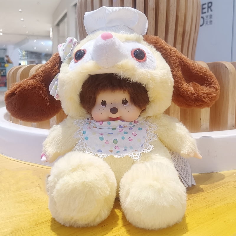 20cm Monchhichi Animal Transform Plush Toys | Stitch & Rabbit Character ...