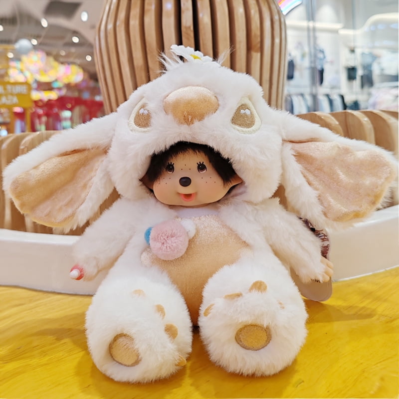 20cm Monchhichi Animal Transform Plush Toys | Stitch & Rabbit Character ...