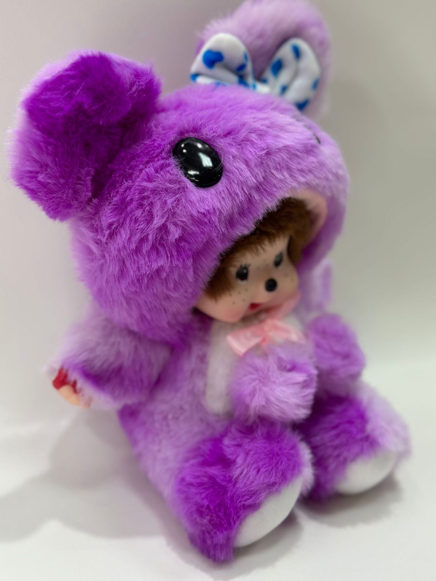 20cm Monchhichis Transform Stitch Mickey Totoro Kiki Plush Toy Kawaii Stellalou Linabell ...