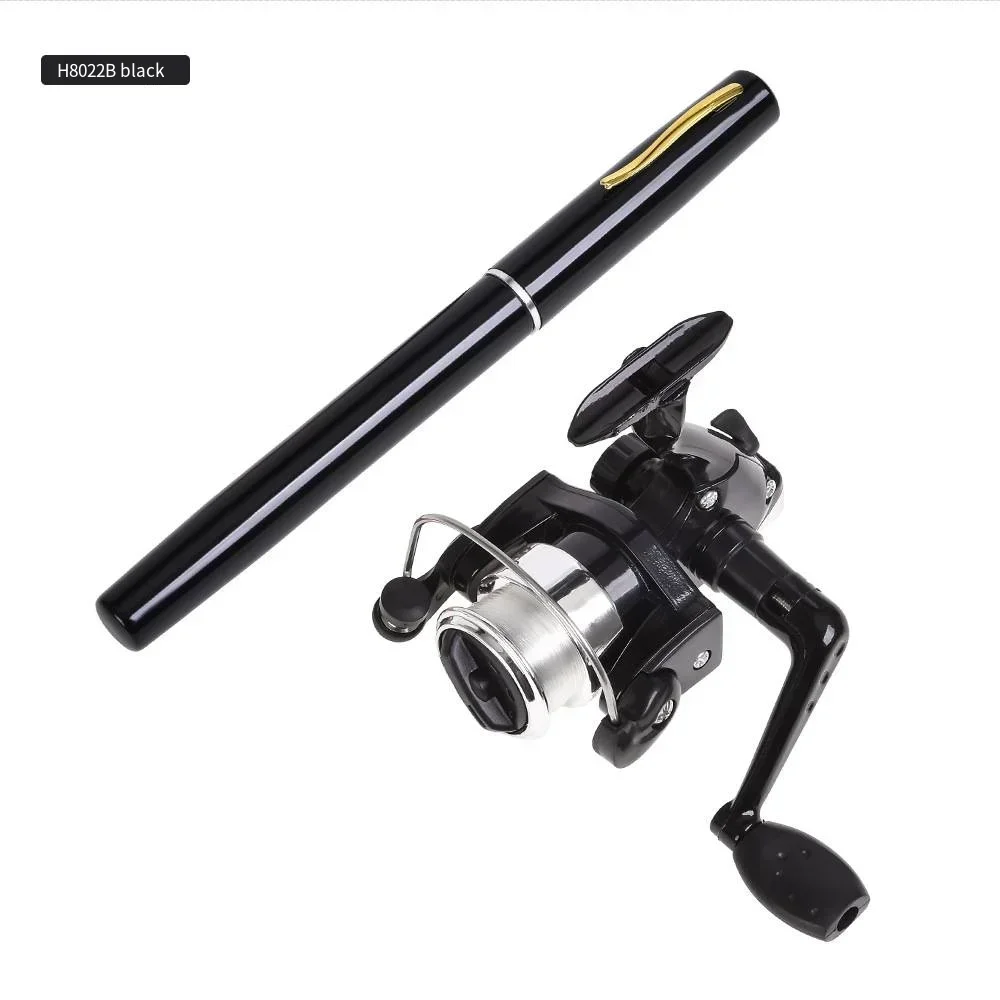 20cm Portable Pocket Telescopic Mini Fishing Pole Pen Shape Folded ...