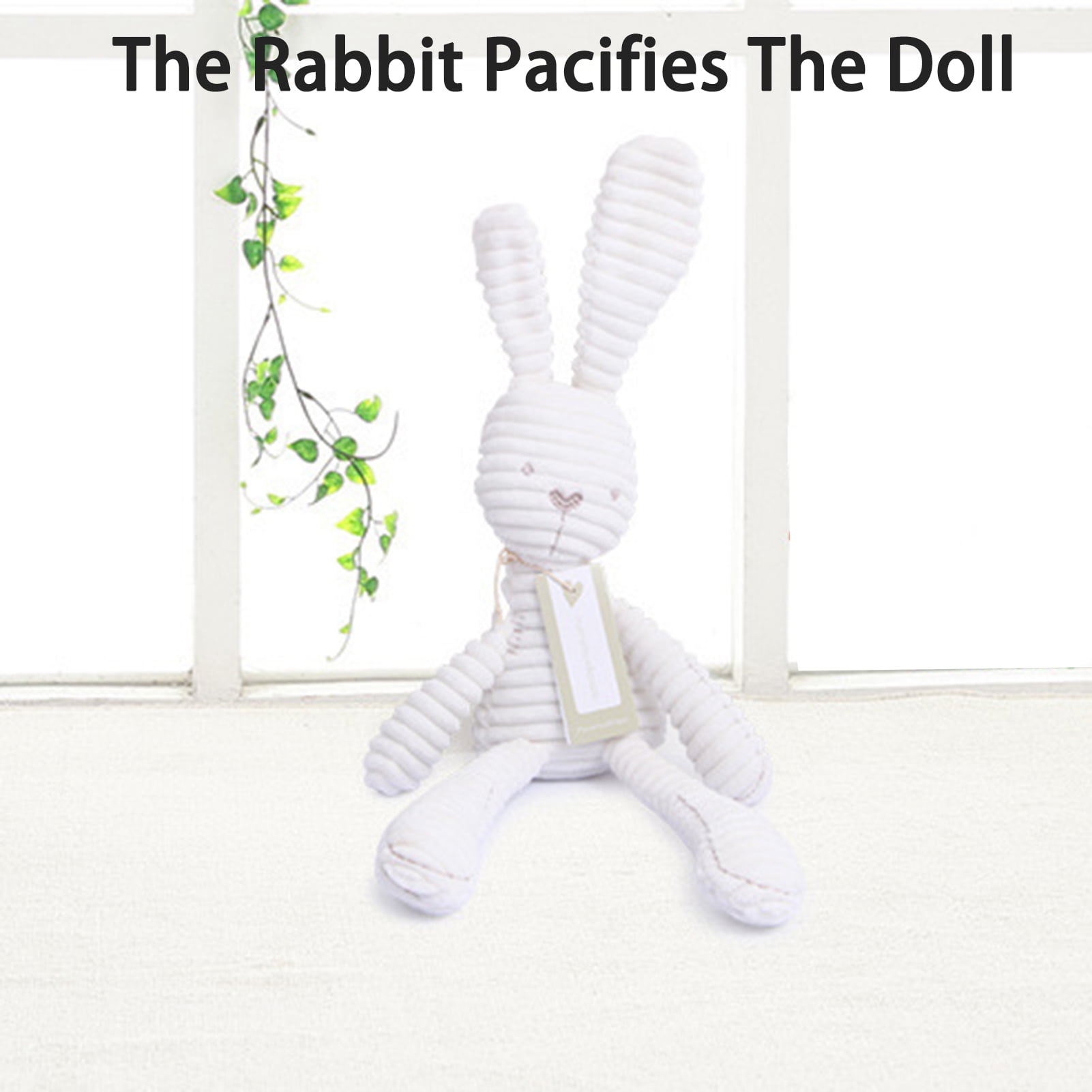 20cm Rabbit Plush Toy Lovely White Color Long Legged Bunny Doll ...