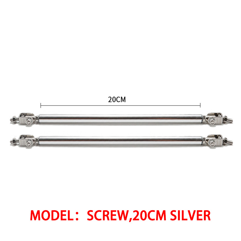 20cm Silver-Mathiateur Carbon Fiber Front Support Rods, Adjustable ...