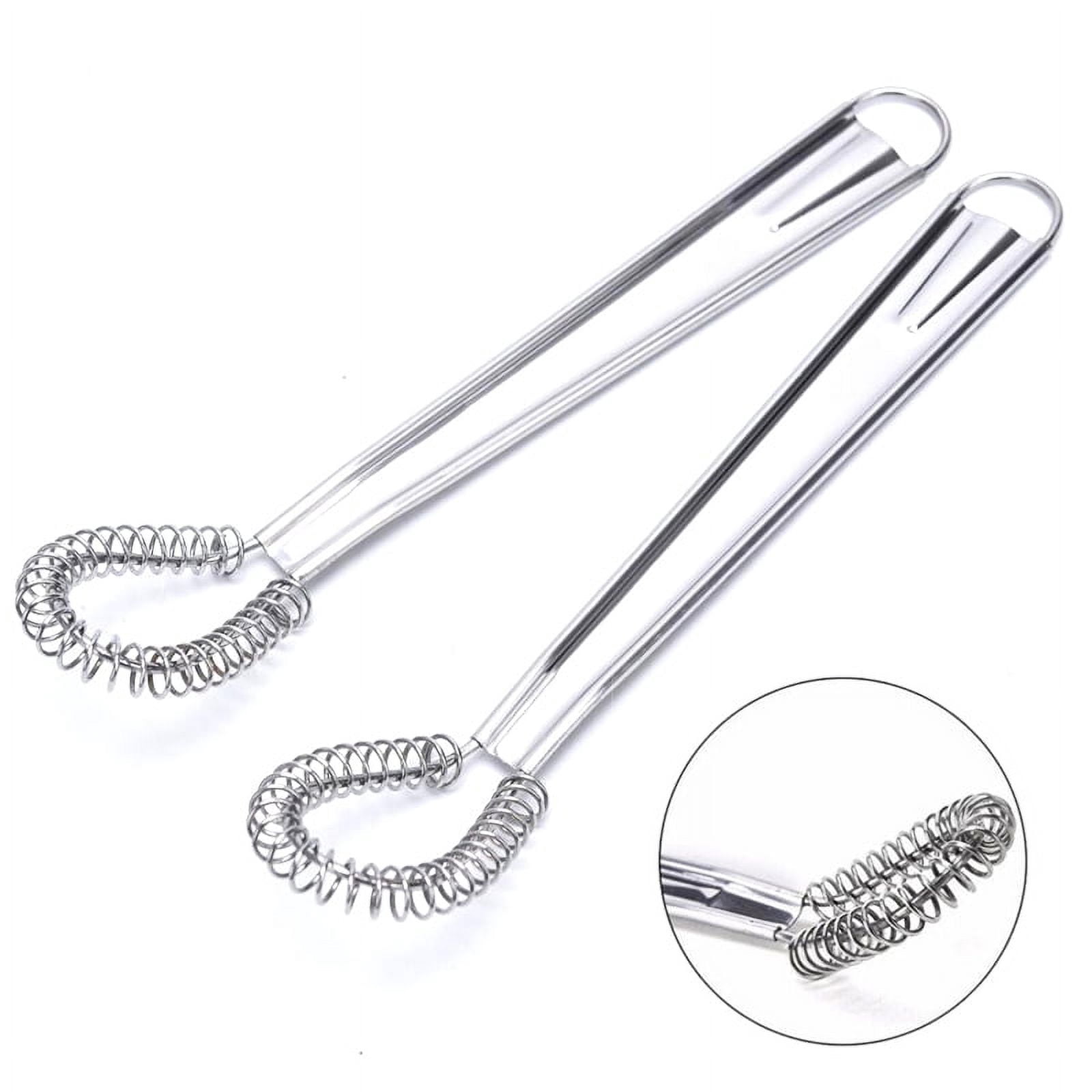 20cm Stainless Steel Magic Hand Held Spring Whisk Mini Kitchen Eggs ...