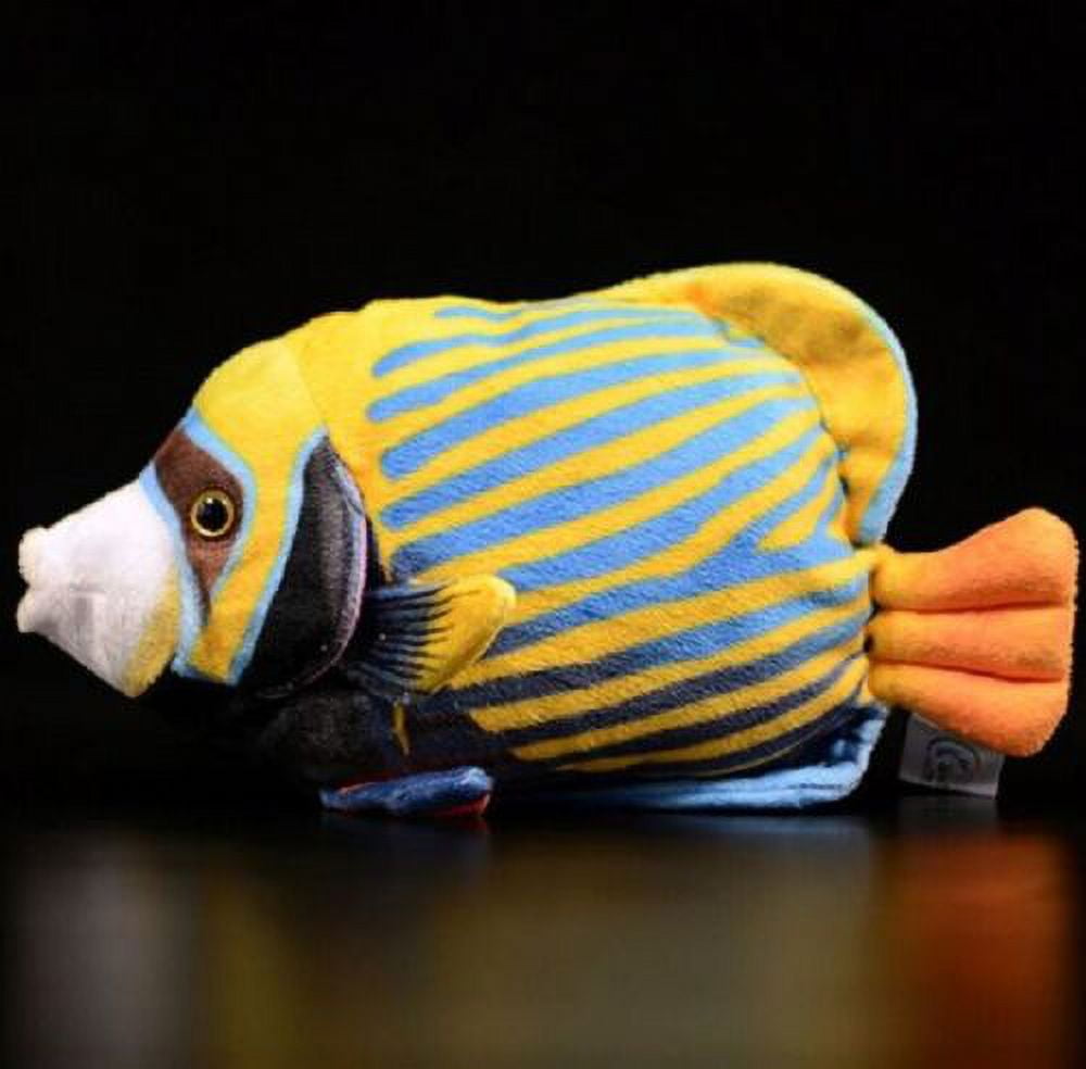 20cm Tropical Royal Angel Fish Plush Toy Stuffed Sea Animal Soft Doll ...