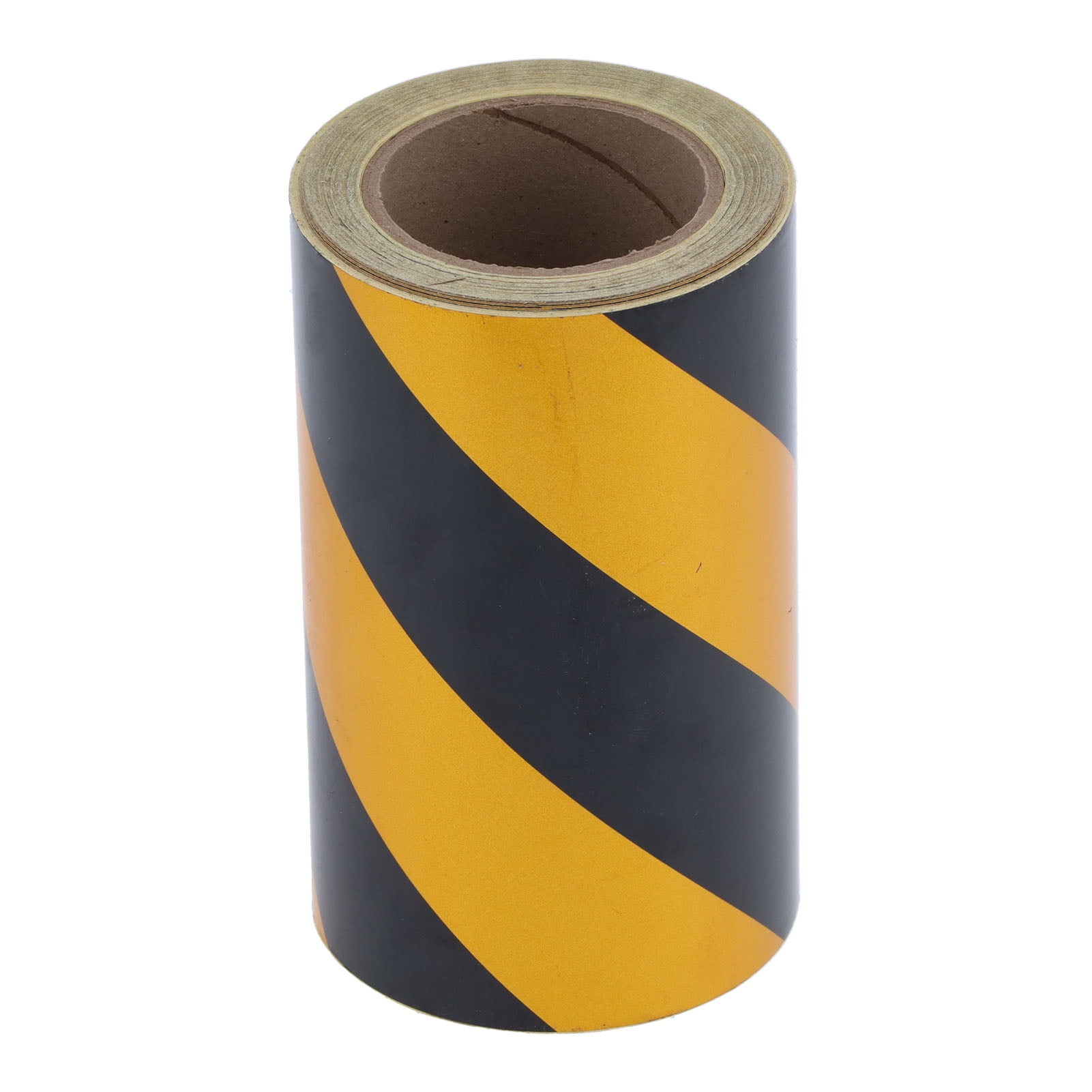 20cmx30m Reflective Safety Warning Tape Yellow Black Striped Marking ...