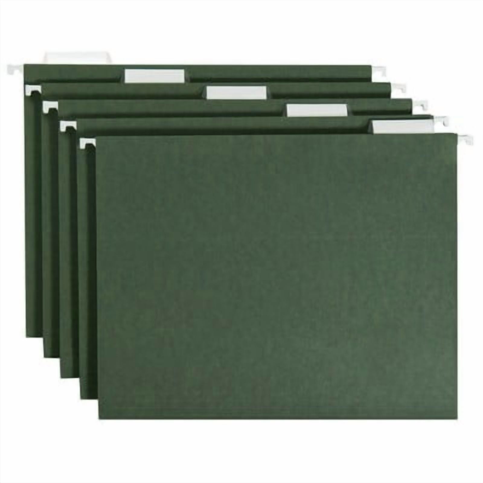 20ct Hanging File Folders Letter Size Green - up&up: Paperboard Core ...