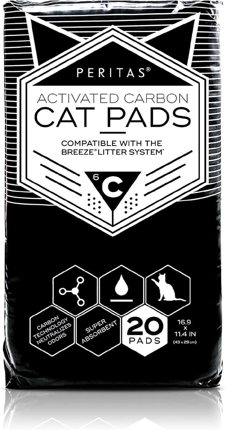 20ct Paw Inspired Activated Carbon Cat Pads | Generic Refills for Tidy ...