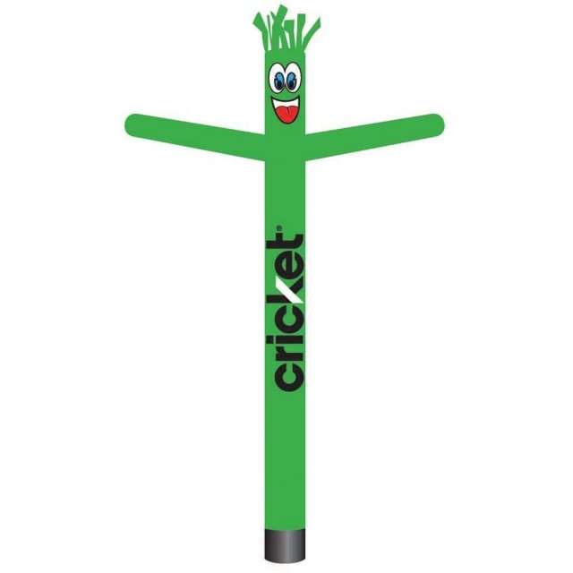 20ft Inflatable Tube Man Guy Puppet Dancer - Cricket Green - Complete ...