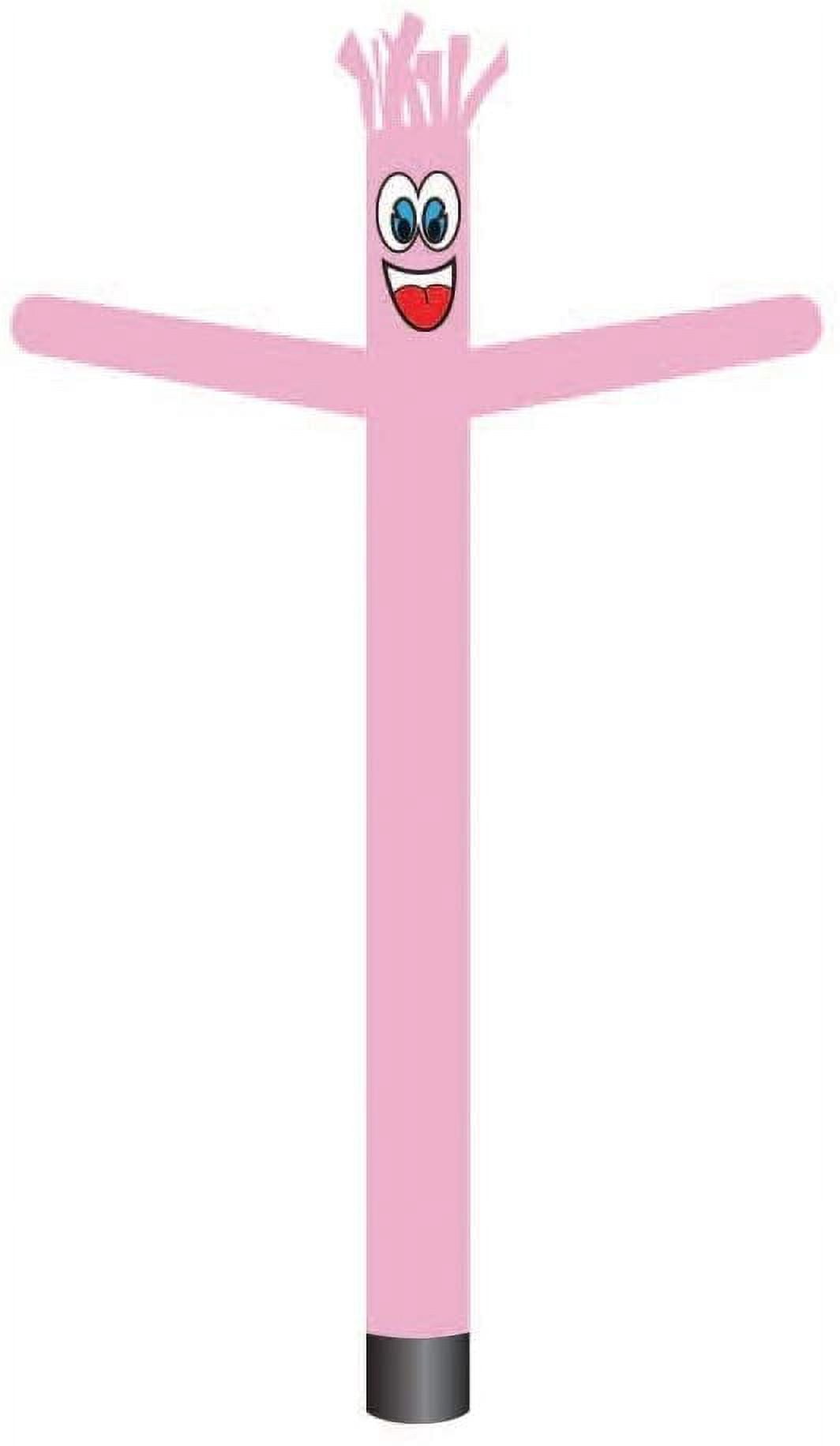 20ft Inflatable Tube Man Guy Puppet Dancer - Solid Light Magenta/Pink ...