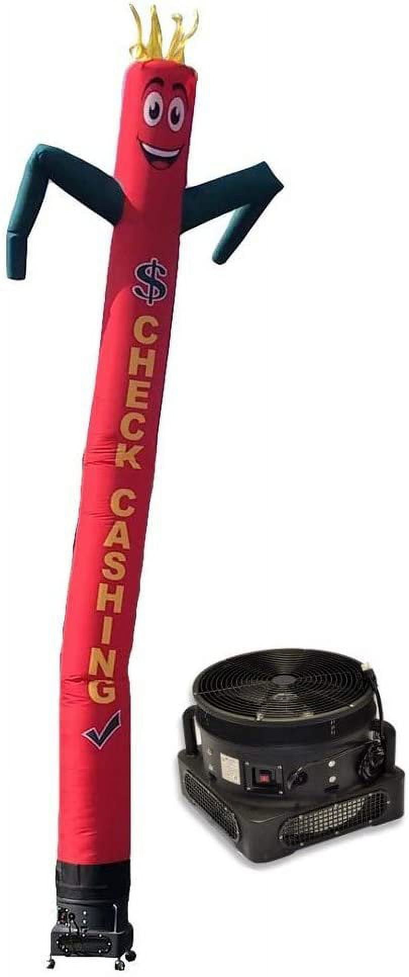 20ft Inflatable Tube Man Guy Puppet Dancer Wind Waver, Check Cashing ...