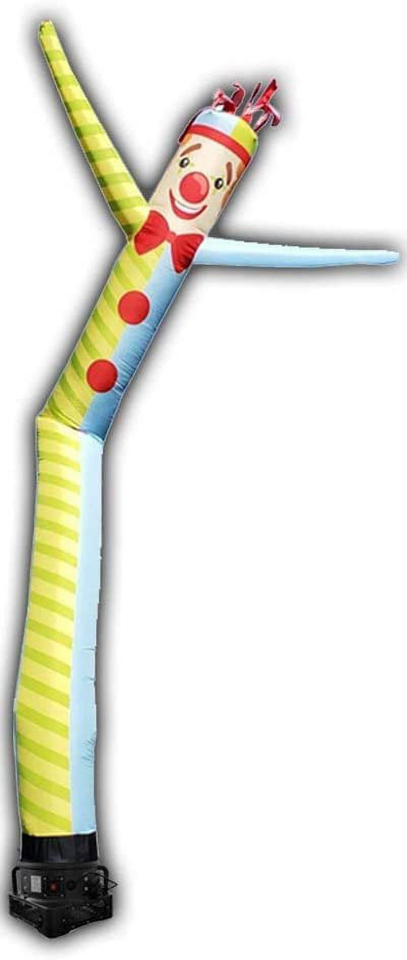 20ft Inflatable Tube Man Guy Puppet Dancer Wind Waver, Clown Yellow ...