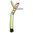 20ft Inflatable Tube Man Guy Puppet Dancer Wind Waver, Clown Yellow ...